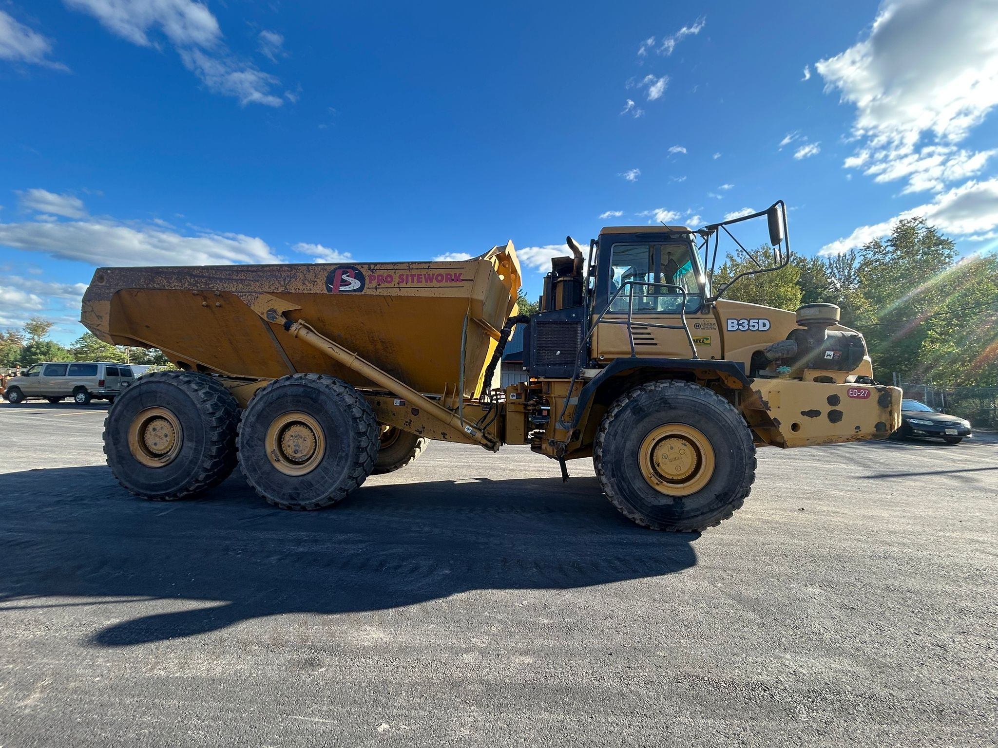 2013 Bell ADT B35D Articulated Dump Truck – Good Eye Equipment