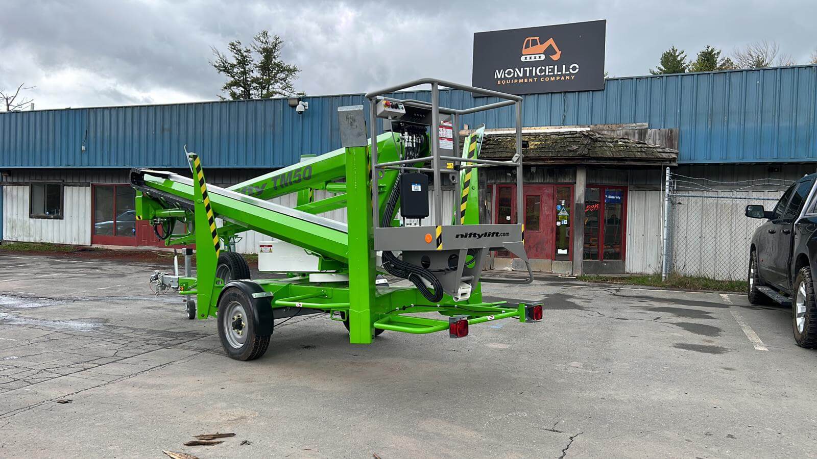 2022 Niftylift TM50HGE Towable Telescopic Boom Lift – Good Eye Equipment
