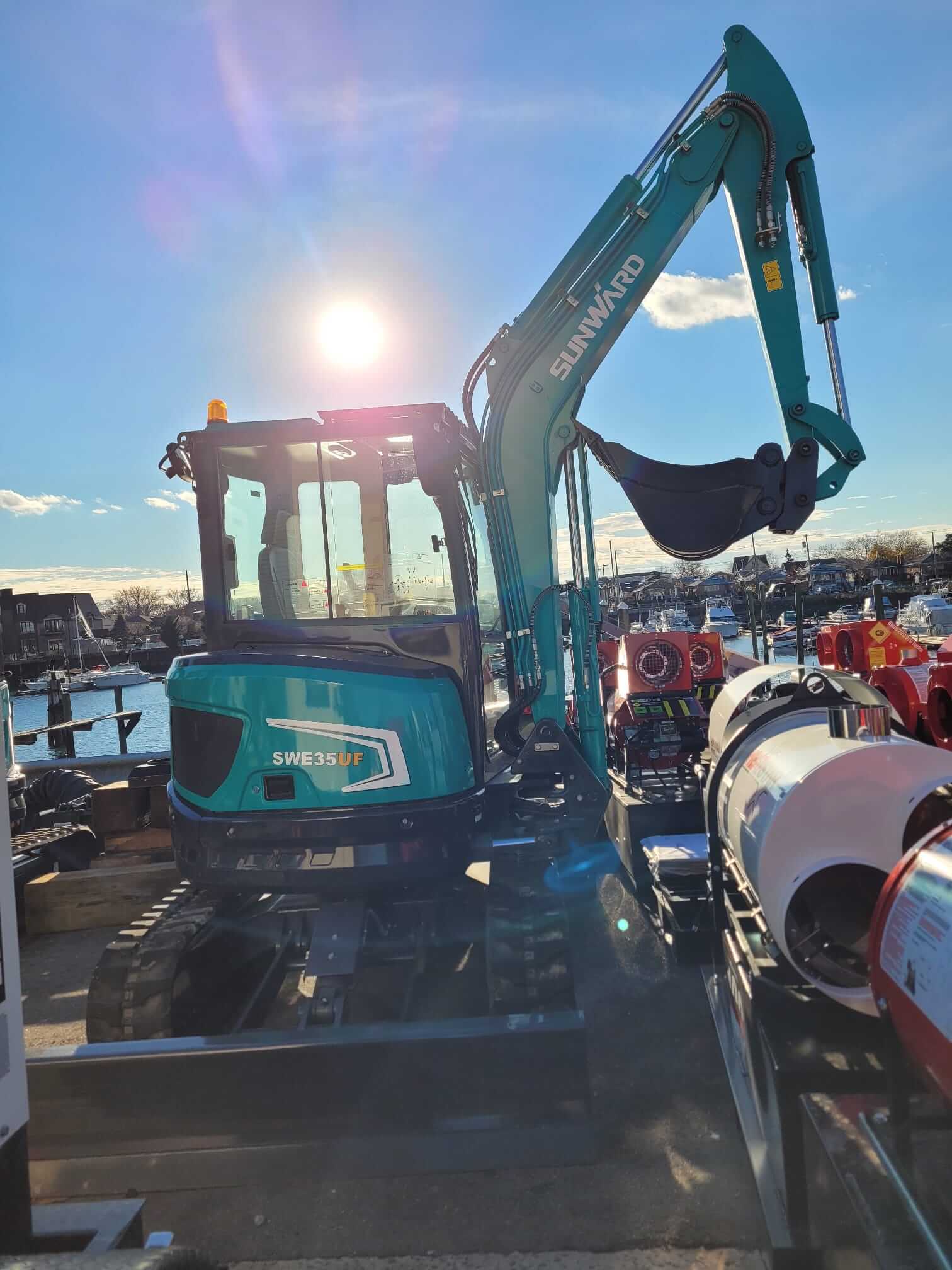 2021 Sunward SWE35UF Mini Excavator – Good Eye Equipment