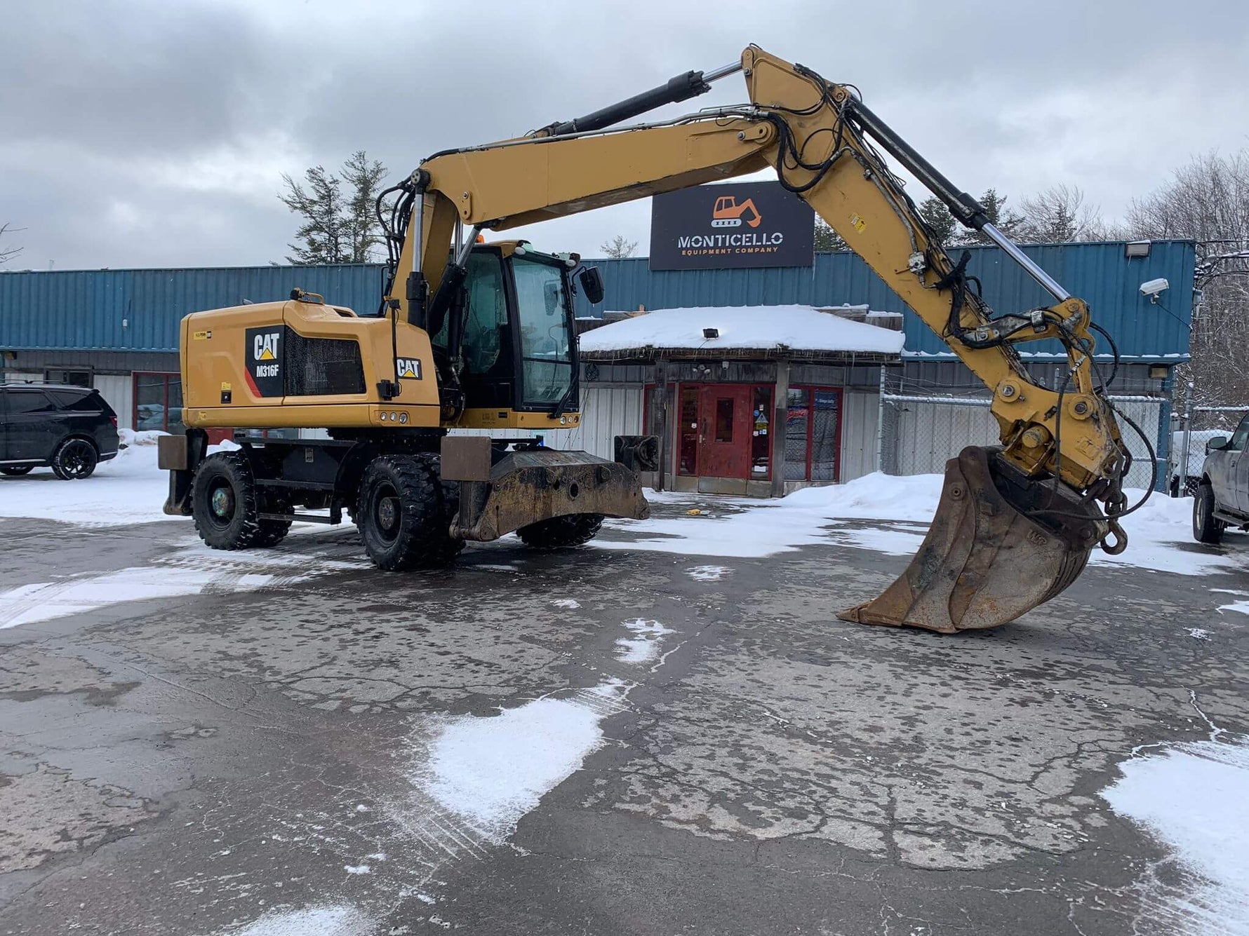 2017 Caterpillar M316F Wheeled Excavator – Good Eye Equipment