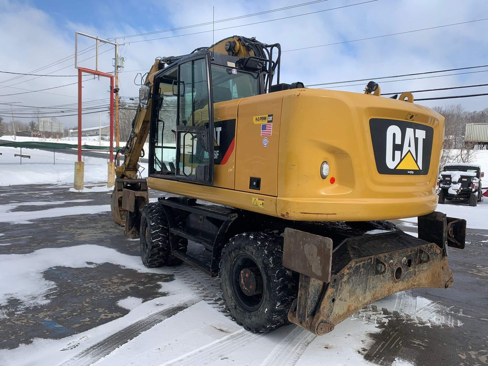 2017 Caterpillar M316F Wheeled Excavator – Good Eye Equipment